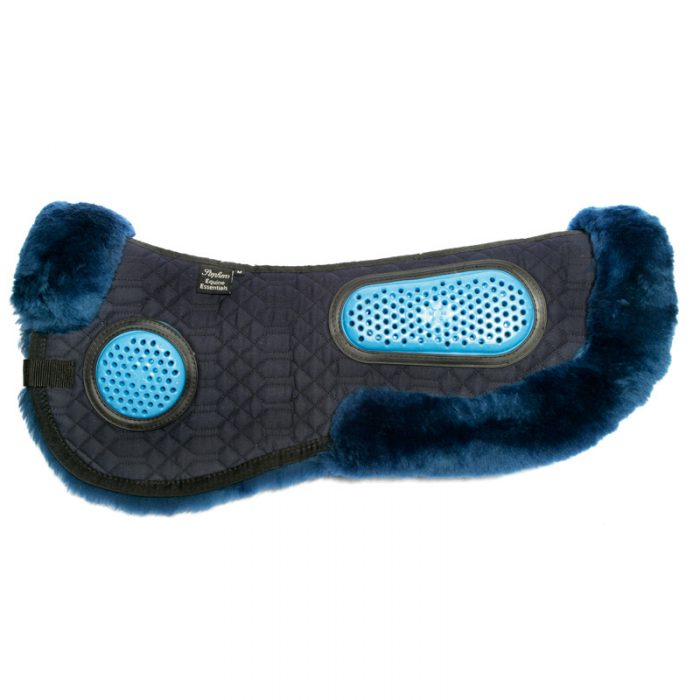 Stephen's Gel-Eze Sheepskin Pad - Equine Management : Equine Management ...
